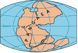 Pangeia. Pangeia: massa continental - Brasil Escola