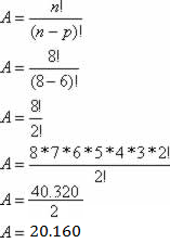 Lista de Exercícios sobre Arranjo Simples - Brasil Escola